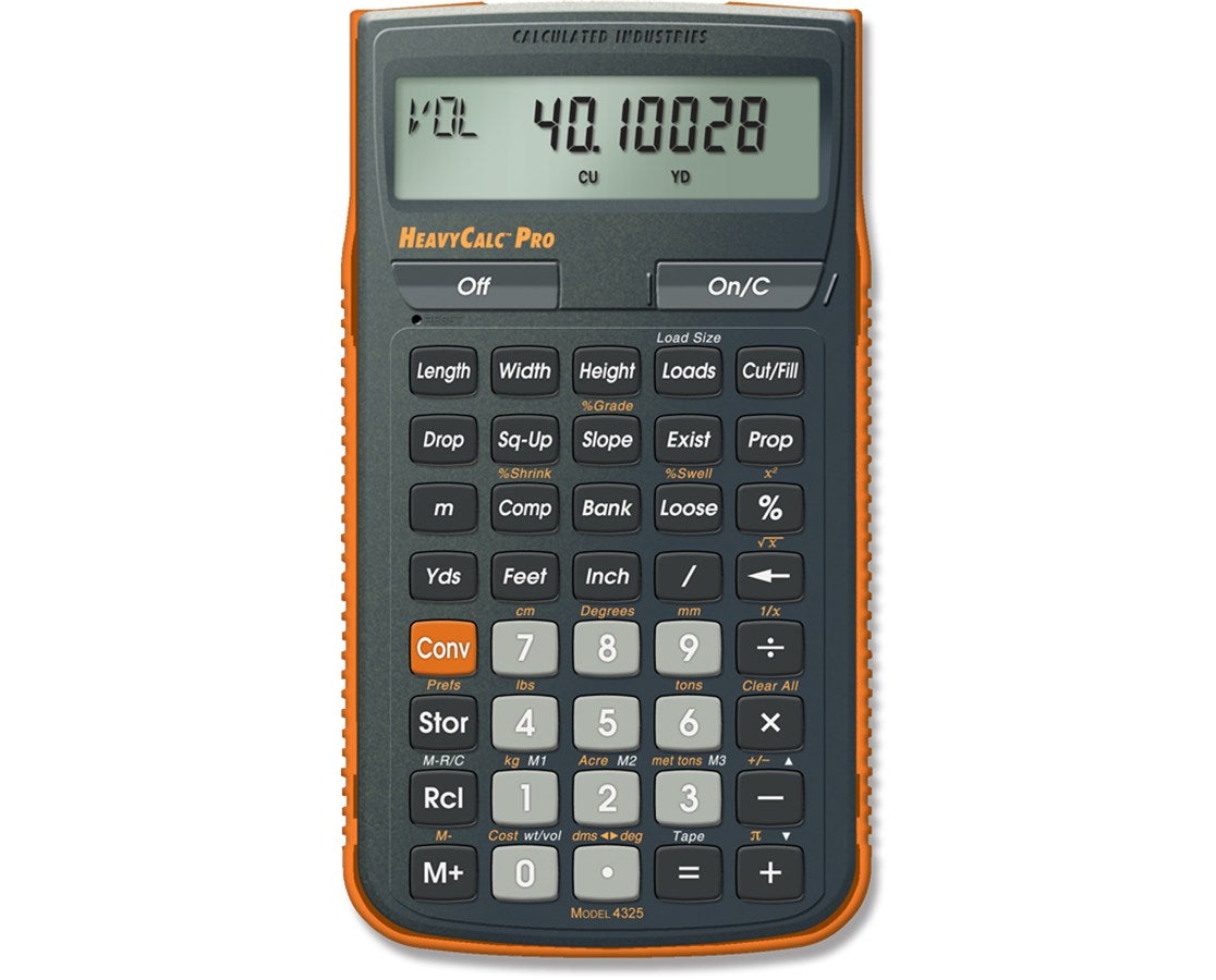 Calculated Industries HeavyCalc Pro Calculator | 4325 — Tiger Supplies