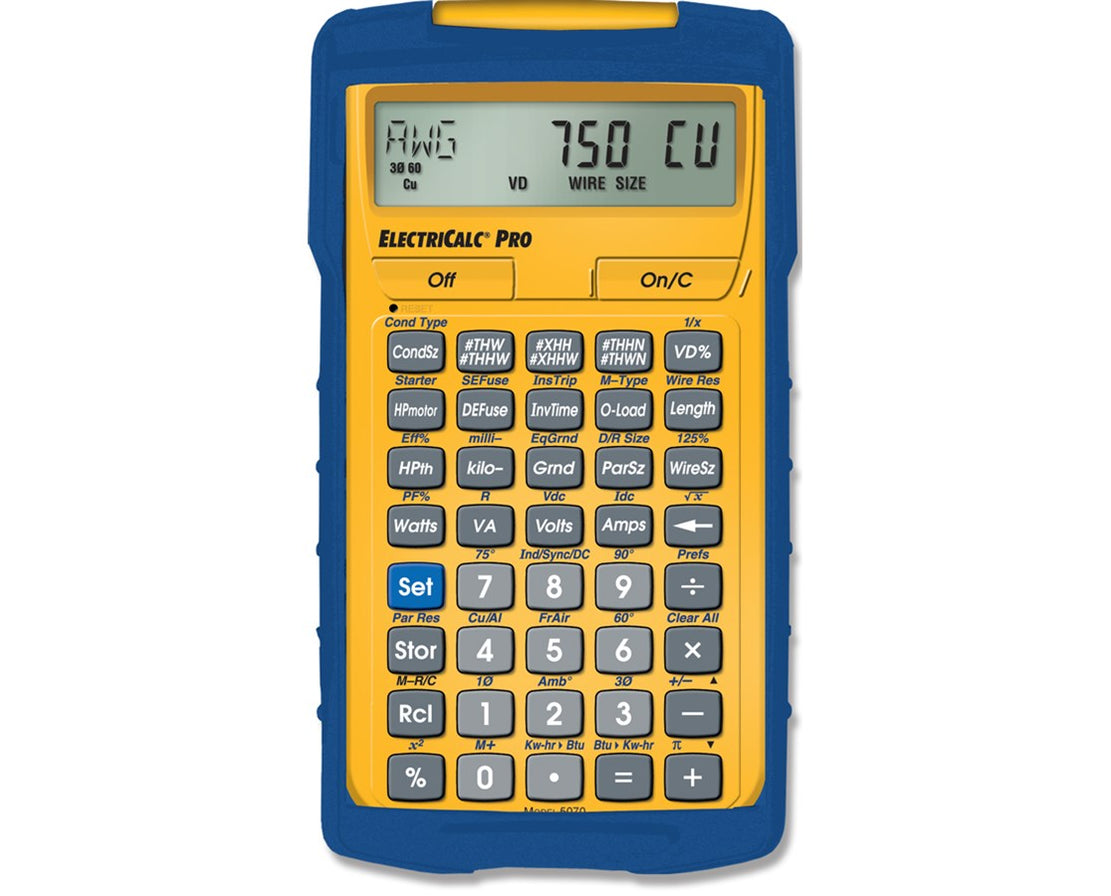 Calculated Industries ElectriCalc Pro Calculator | 5070 — Tiger Supplies