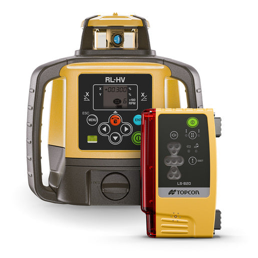 Topcon RL-HV2S Grade Laser Package w/LS-80x and LS-B20 Machine Control ...