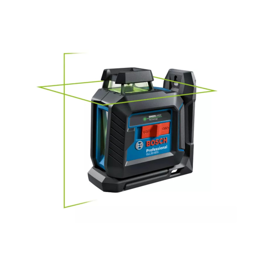 Bosch 360° Self-Leveling Cross-Line Laser | GLL50-40G — Tiger Supplies