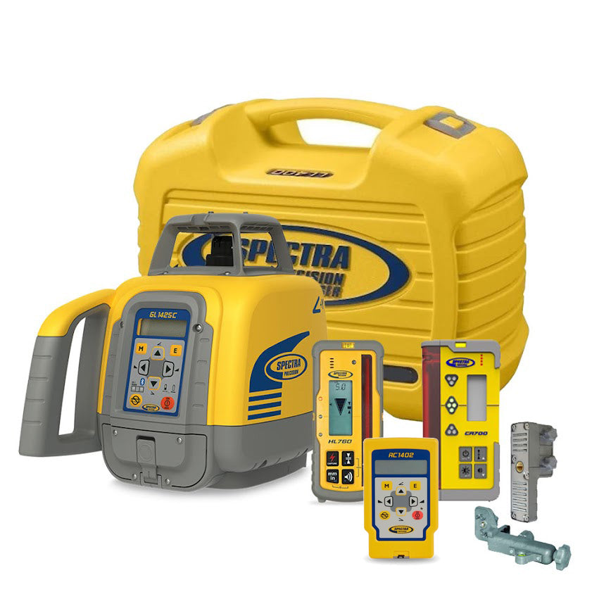 Spectra Grade Laser Package w/ HL760, CR700 Receiver | GL1425C-CR700 ...
