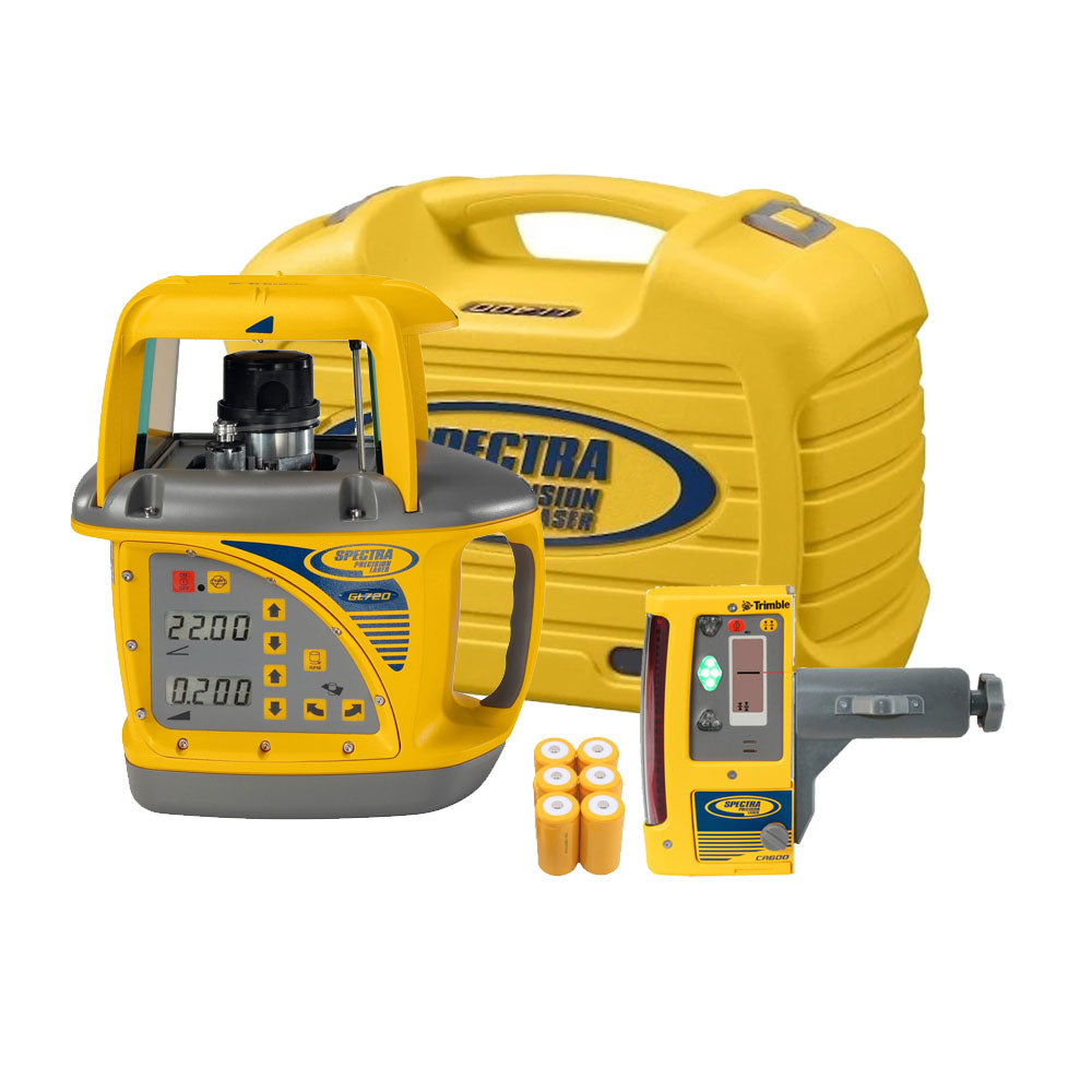 GL720-10 Dual Grade Laser Package with CR600 Receiver — Tiger Supplies