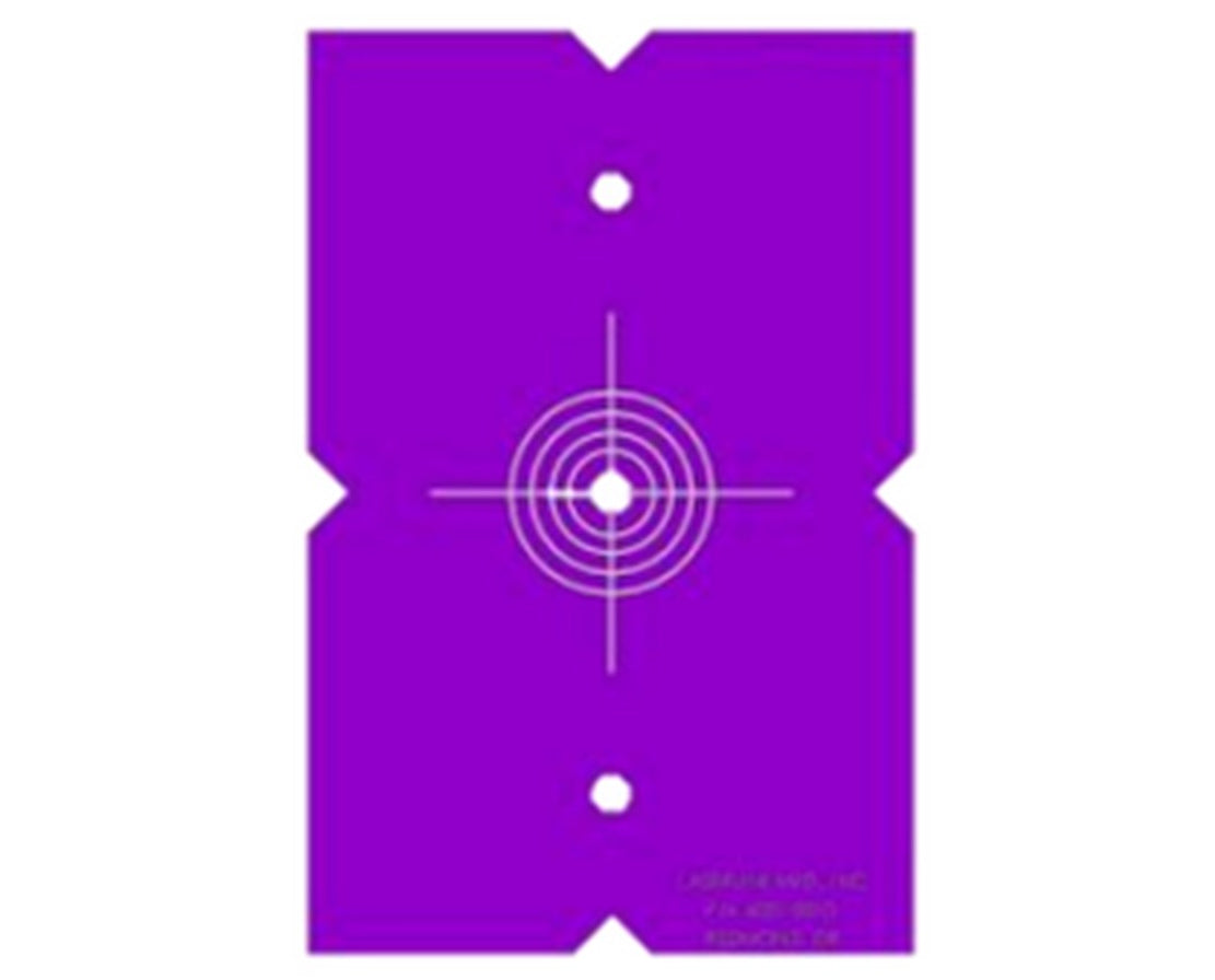 Quad 1000 Target Template (2/Pack) — Tiger Supplies