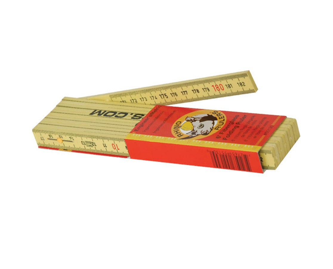 Rhino Waterproof Fiberglass Folding Ruler — Tiger Supplies