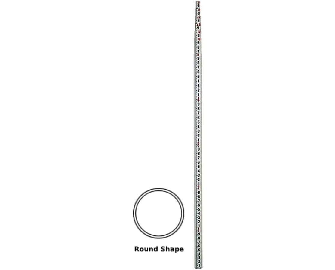 Crain LR Pro Round Leveling Rod — Tiger Supplies