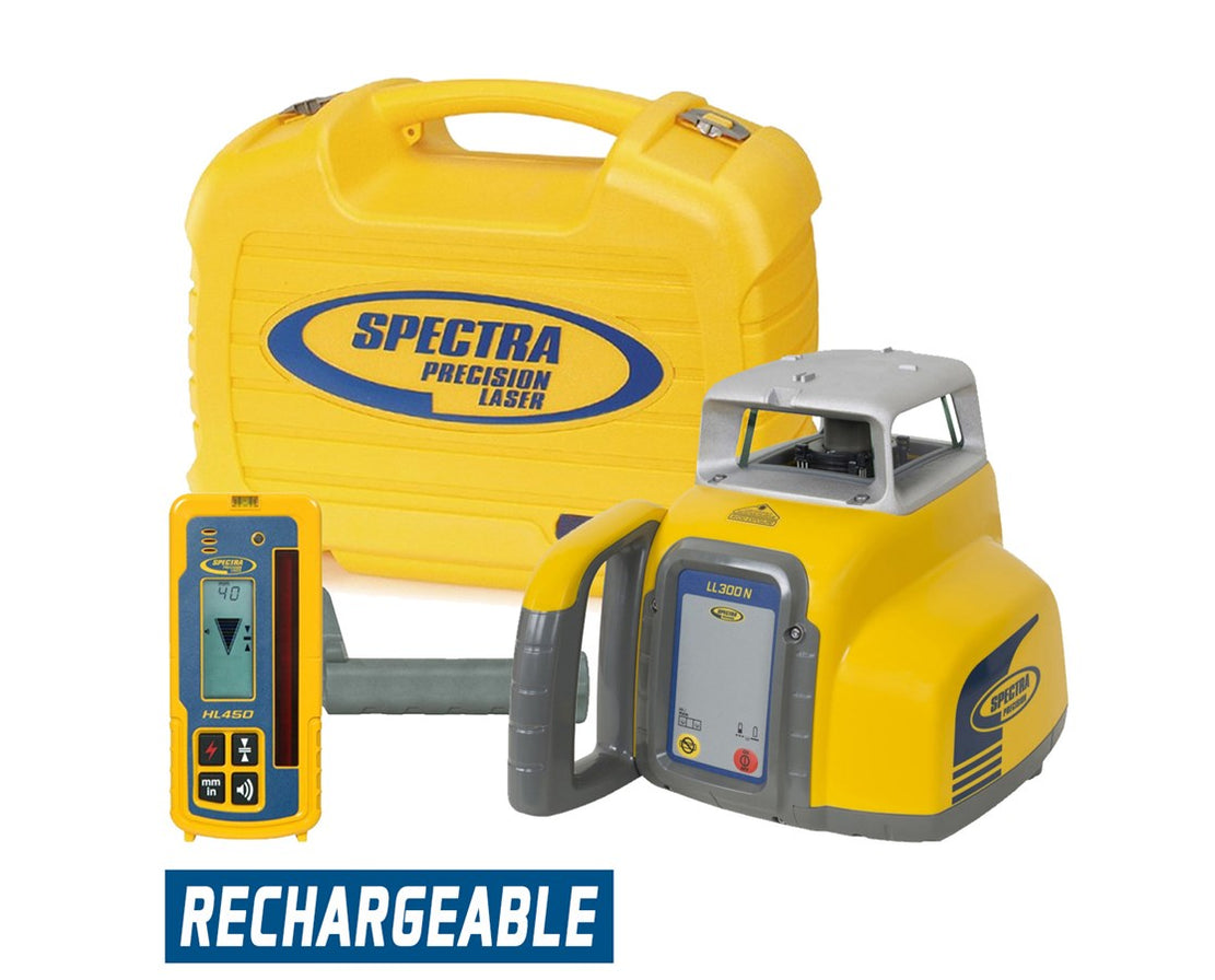 Spectra LL300N Self-Leveling Rotary Laser | LL300N- — Tiger Supplies