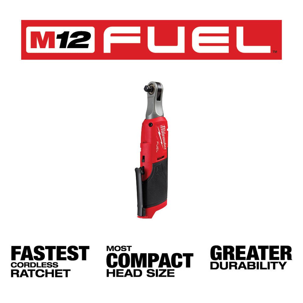 Milwaukee 2567-20 M12 FUEL™ 3/8" High Speed Ratchet (Tool Only) — Tiger ...