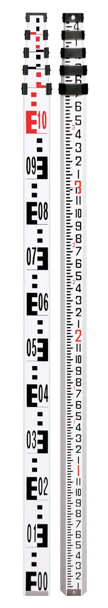 SitePro 5M/16 Ft Aluminum Leveling Rod (CR) - Metric, Inches | 156835 ...