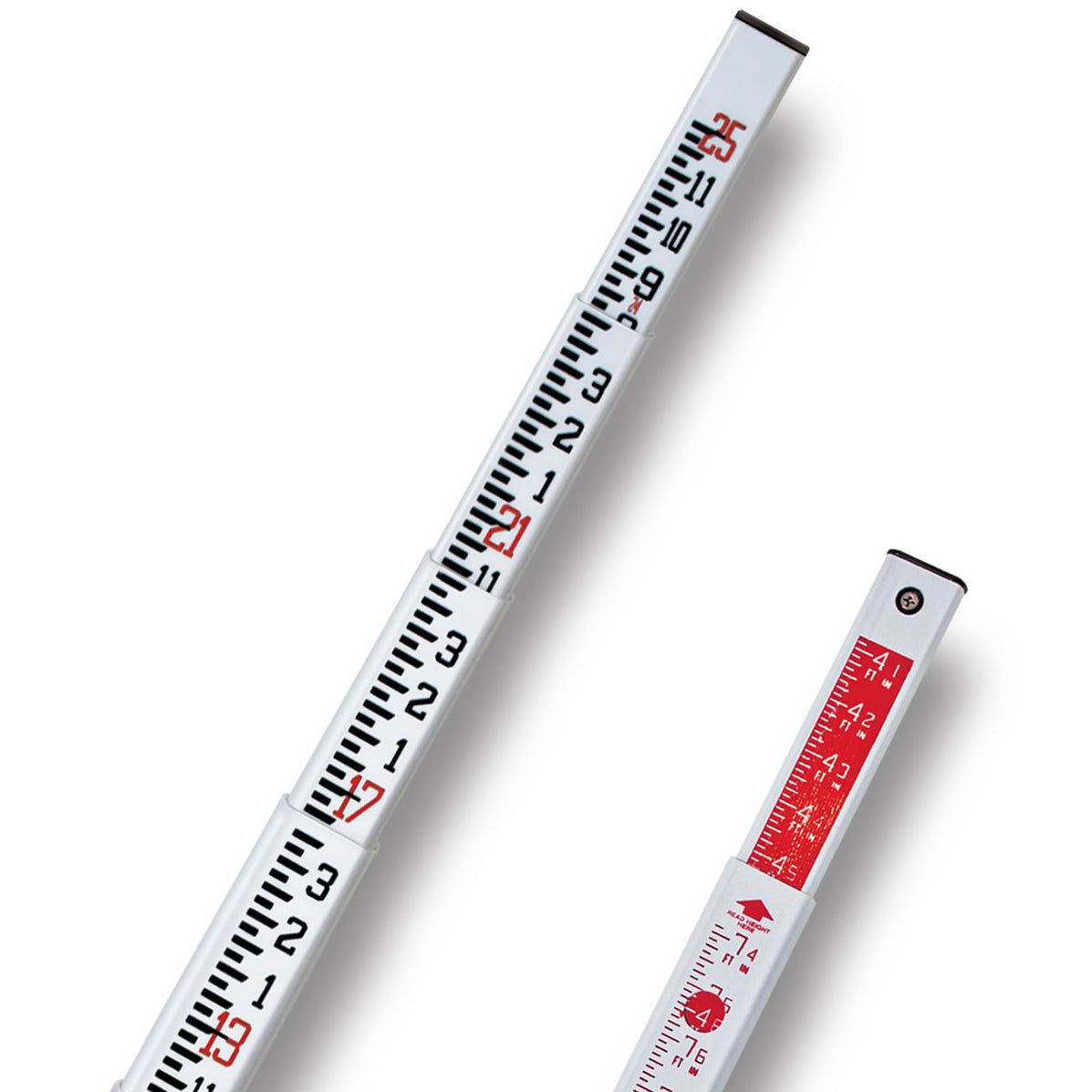 SitePro 25' Fiberglass Grade Rod Inches w/Case | 150341 — Tiger Supplies