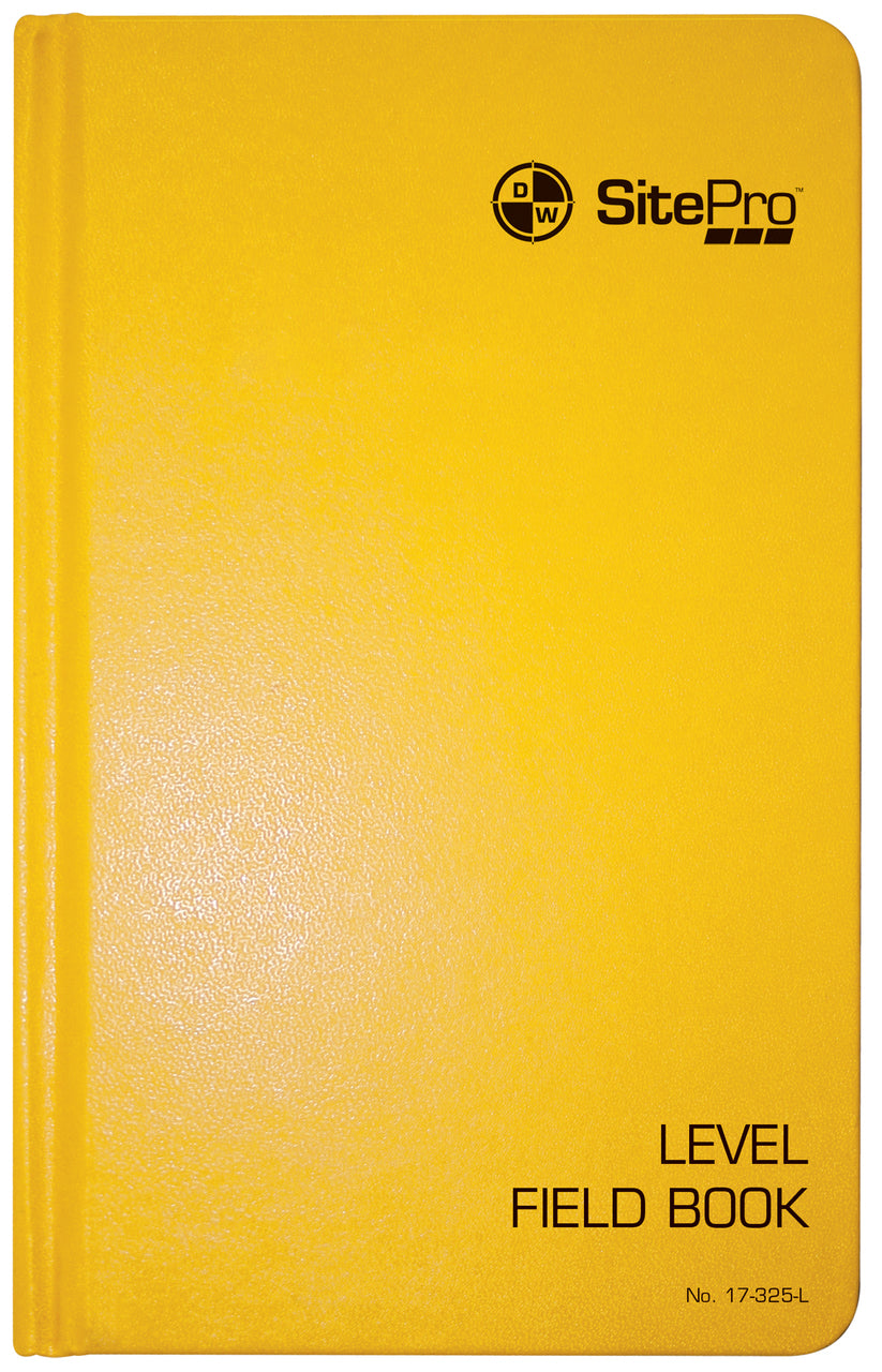 SitePro Level Field Book | 430140 — Tiger Supplies