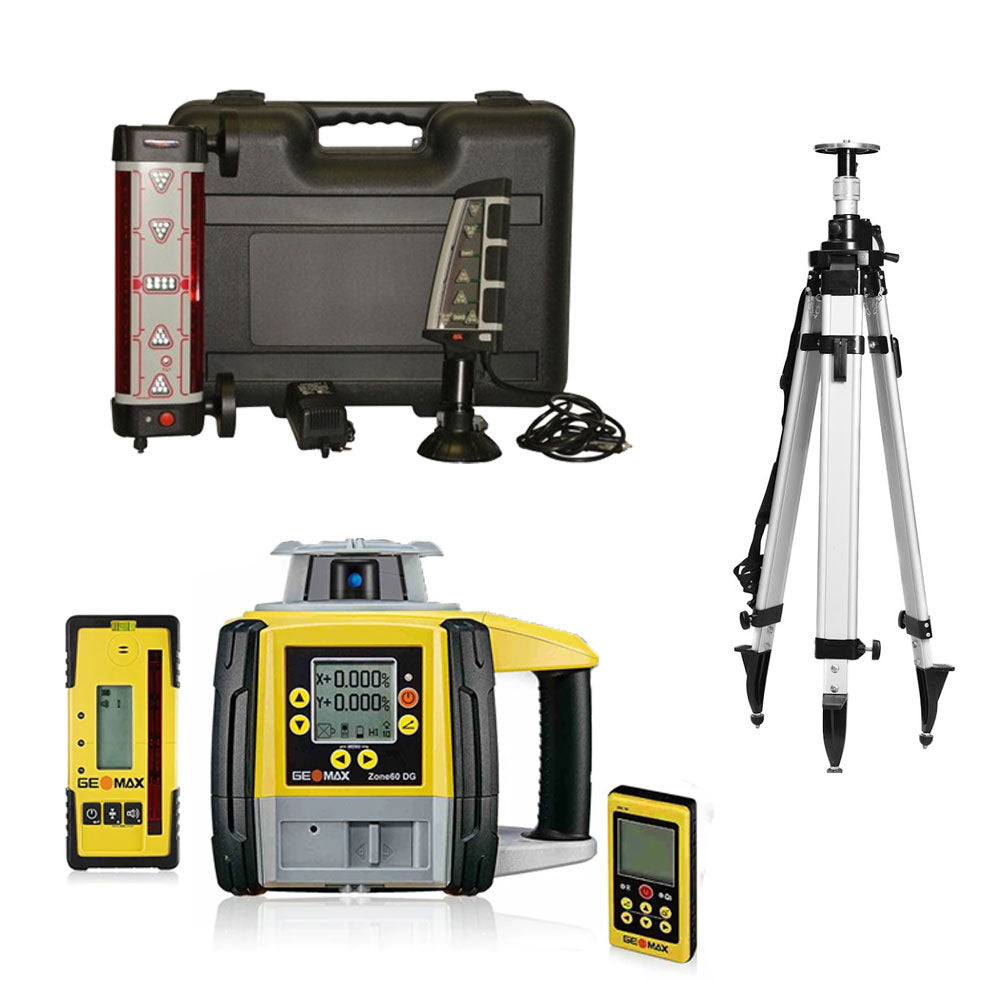 GeoMax Premium Machine Control & Dual Grade Laser Package For ...
